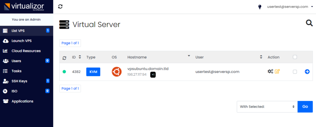 Manual Básico Revenda VPS (Virtualizor) - ServerSP